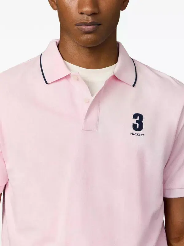 HACKETT LONDON Heritage Tipped-trim Polo Shirt
