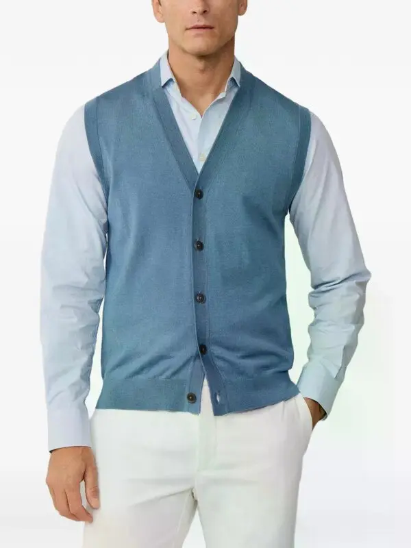 HACKETT LONDON Merino Wool Waistcoat