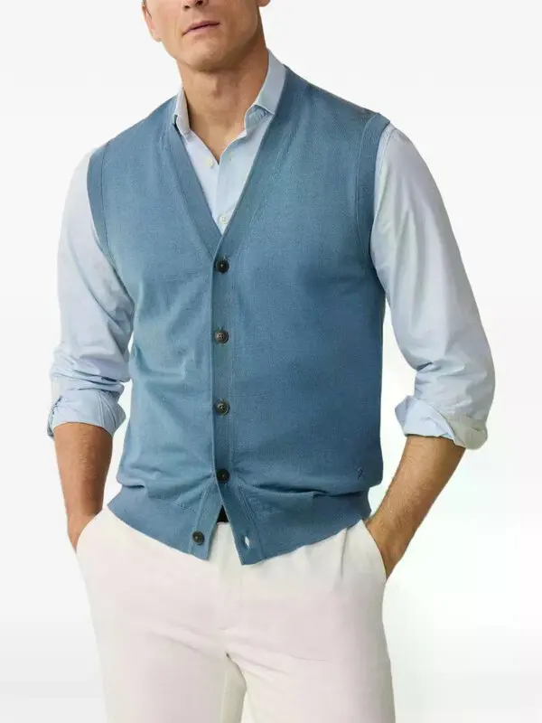 HACKETT LONDON Merino Wool Waistcoat