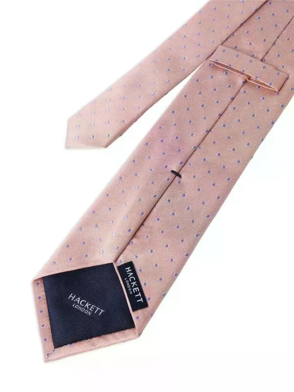 HACKETT LONDON Mayfair Dot Silk Tie