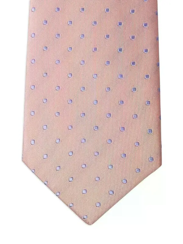 HACKETT LONDON Mayfair Dot Silk Tie
