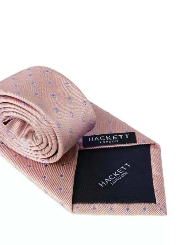 HACKETT LONDON Mayfair Dot Silk Tie
