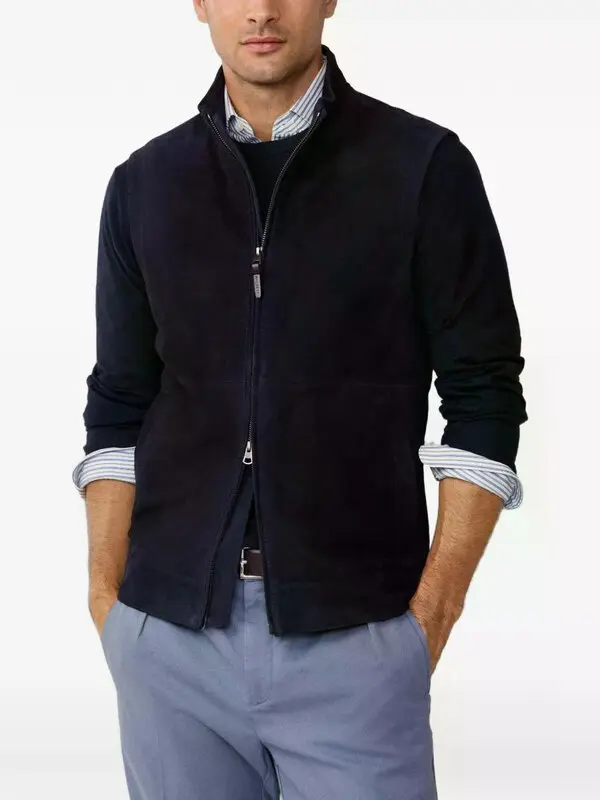 HACKETT LONDON Suede Waistcoat