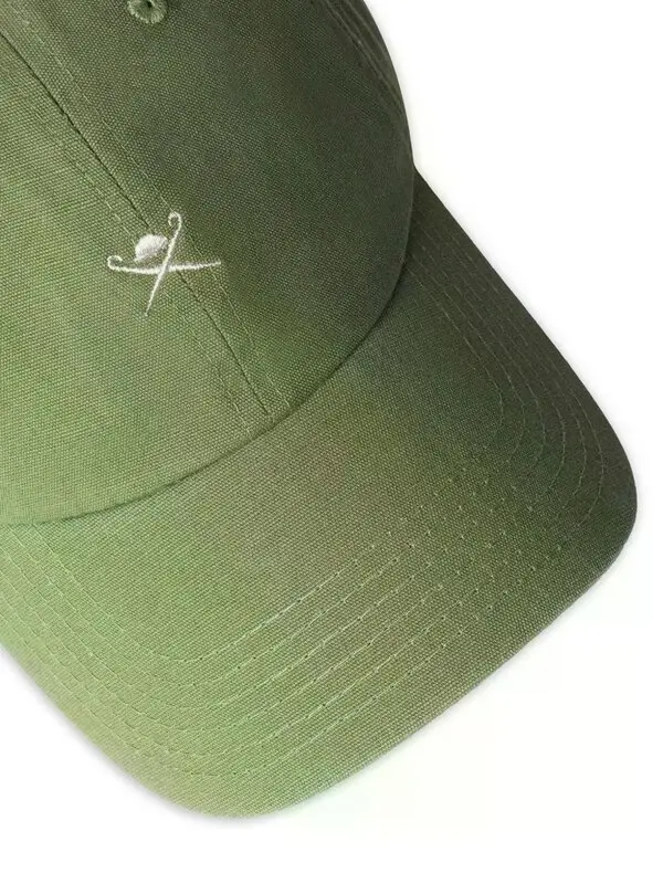 HACKETT LONDON Washed Brolly Embroidered Cap