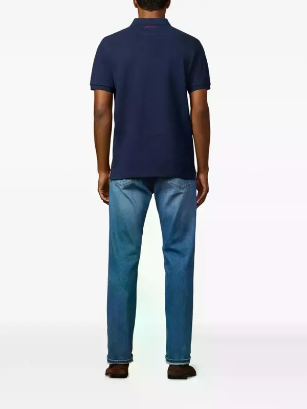 HACKETT LONDON Logo-embroidered Polo Shirt