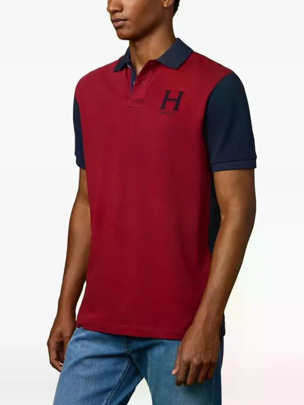 HACKETT LONDON Logo-embroidered Polo Shirt