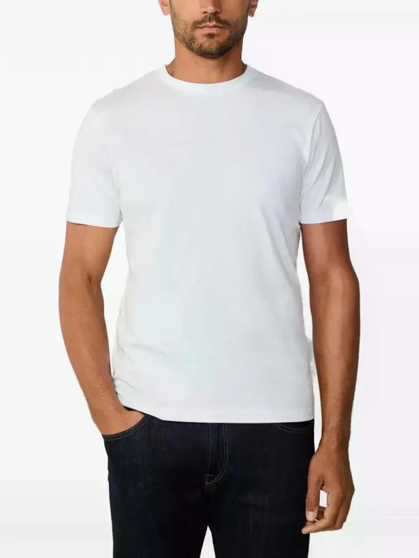 HACKETT LONDON Logo-embroidered Pima-cotton T-shirt