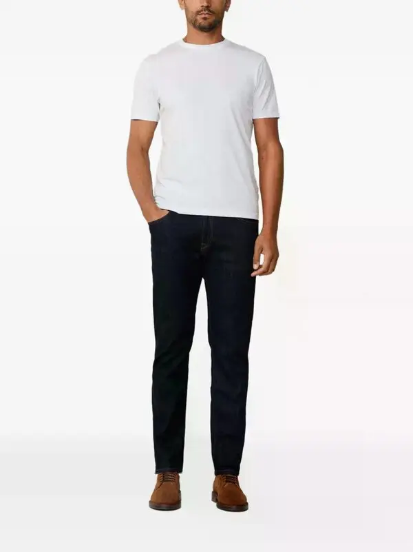HACKETT LONDON Logo-embroidered Pima-cotton T-shirt