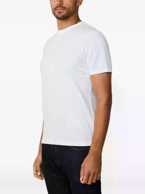 HACKETT LONDON Logo-embroidered Pima-cotton T-shirt