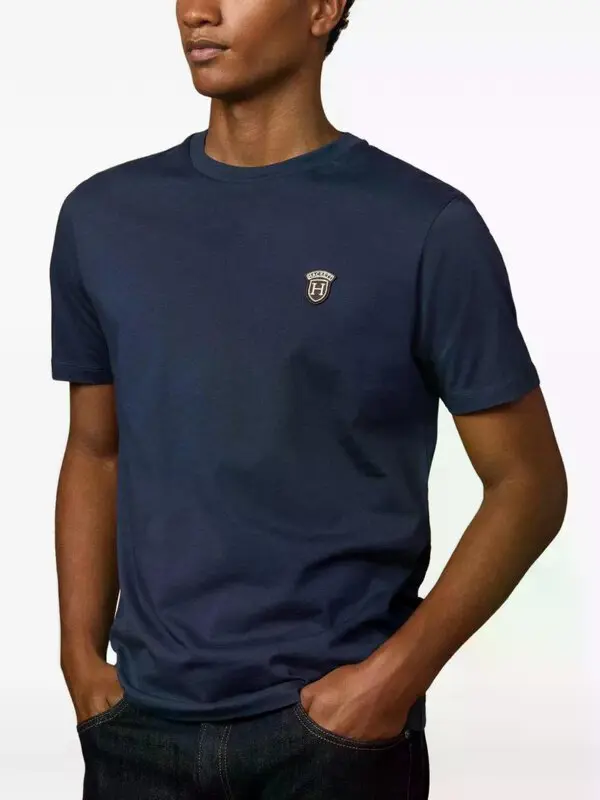 HACKETT LONDON Badge-patch T-shirt