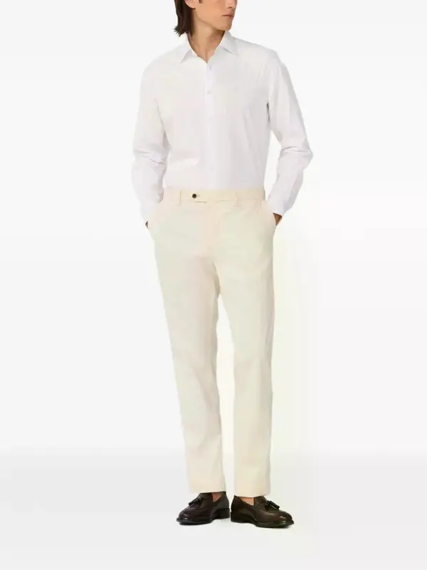 HACKETT LONDON End-on-end Cutaway-collar Shirt