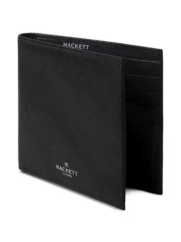 HACKETT LONDON Logo-detail Leather Wallet