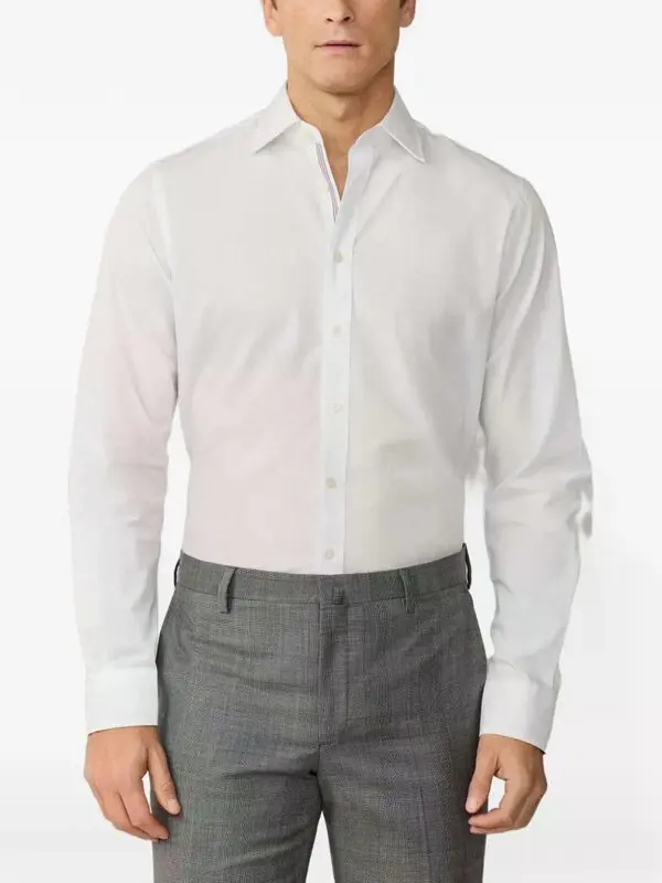 HACKETT LONDON Pointed-collar Shirt