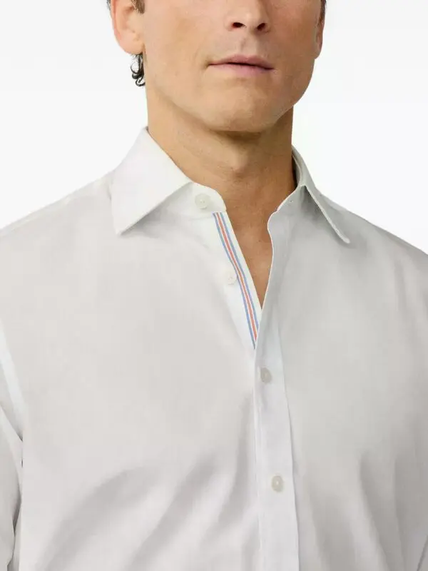 HACKETT LONDON Pointed-collar Shirt