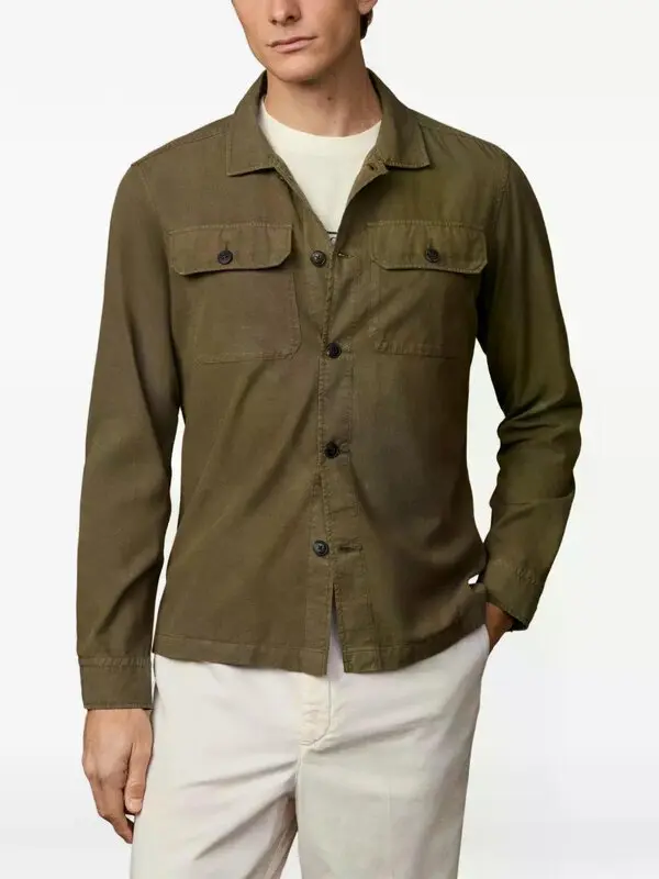 HACKETT LONDON Heritage Twill Overshirt Jacket