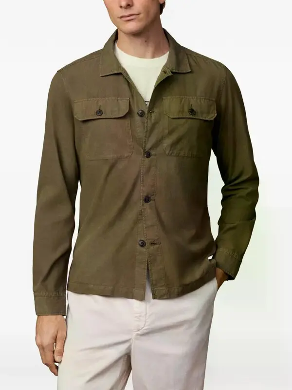 HACKETT LONDON Heritage Twill Overshirt Jacket