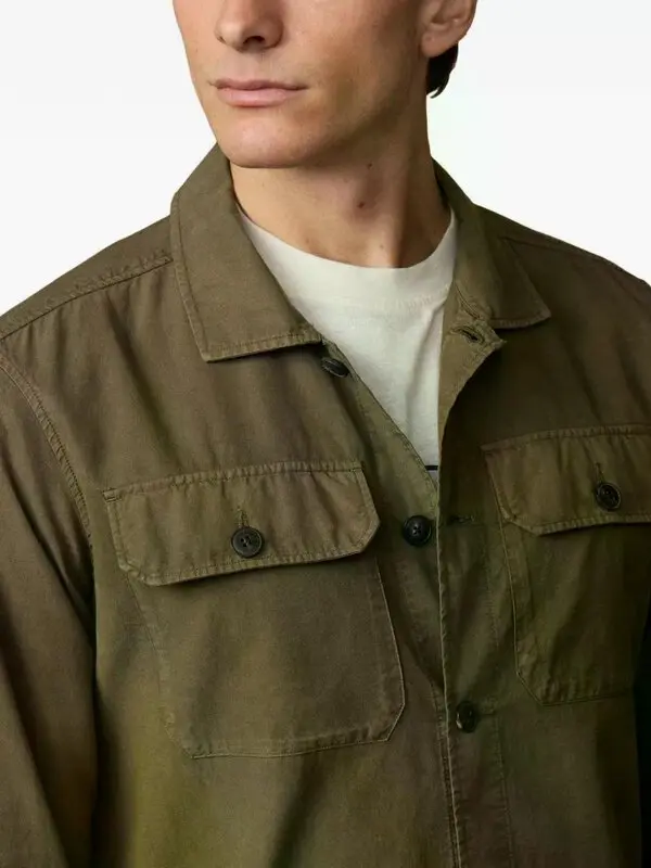 HACKETT LONDON Heritage Twill Overshirt Jacket