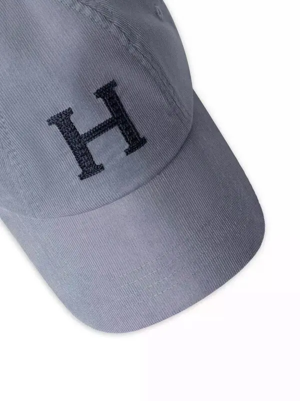HACKETT LONDON Corduroy H Embroidered Cap