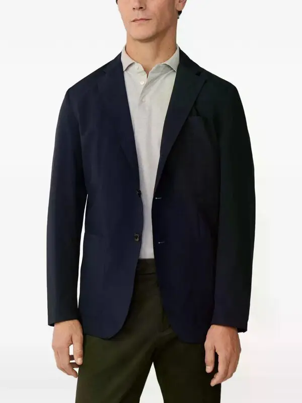 HACKETT LONDON Single-breasted Lightweight Blazer