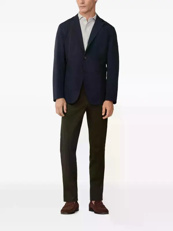HACKETT LONDON Single-breasted Lightweight Blazer
