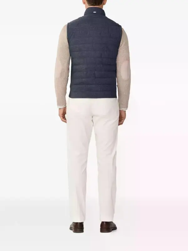 HACKETT LONDON Herringbone Gilet