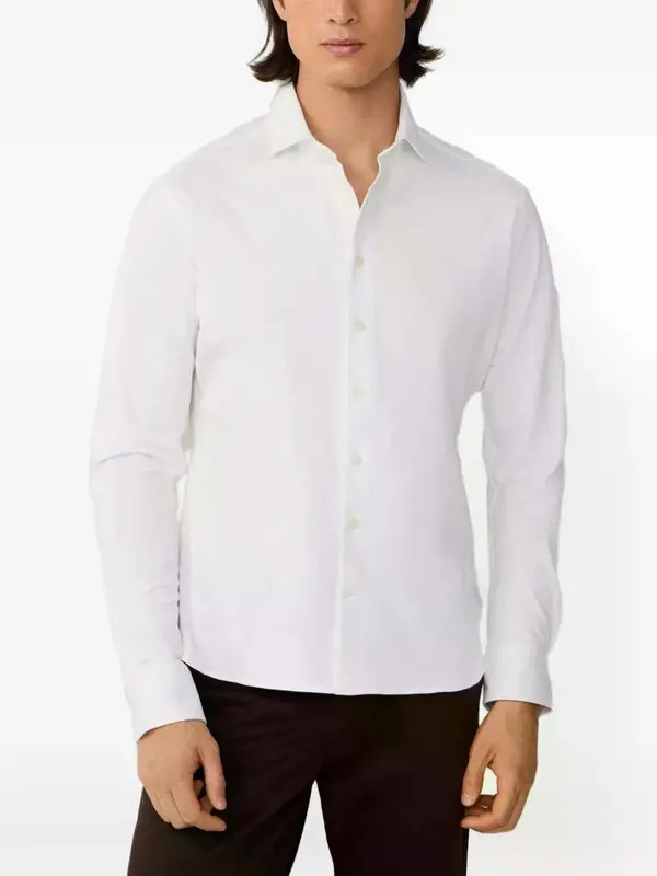 HACKETT LONDON Long-sleeve Buttoned Shirt