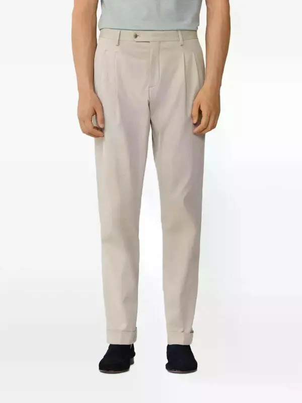 HACKETT LONDON Double-pleated Trousers
