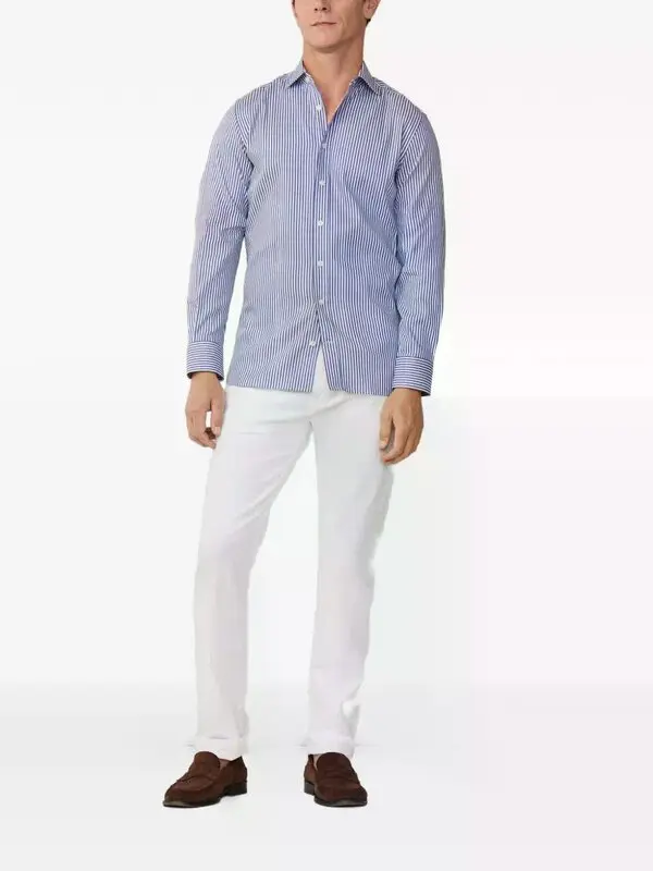 HACKETT LONDON Bengal-stripe Tailored-fit Shirt