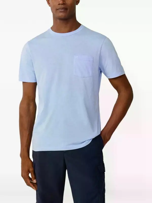HACKETT LONDON Garment-dyed Pocket T-shirt