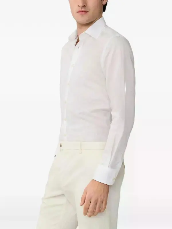 HACKETT LONDON Pointed-collar Shirt