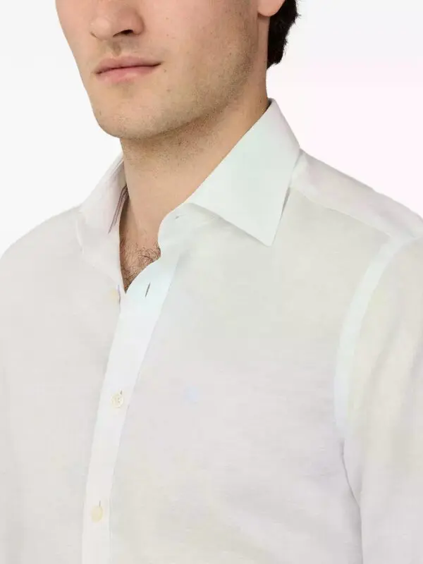 HACKETT LONDON Pointed-collar Shirt