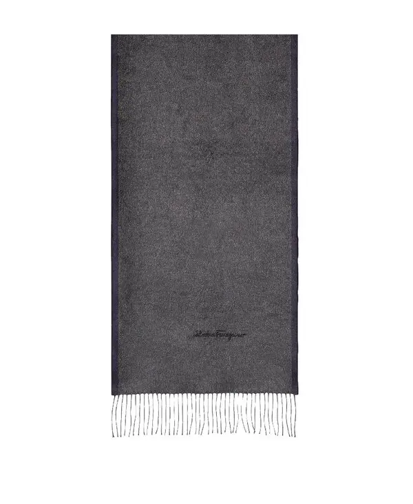 FERRAGAMO Fringe Detailed Scarf