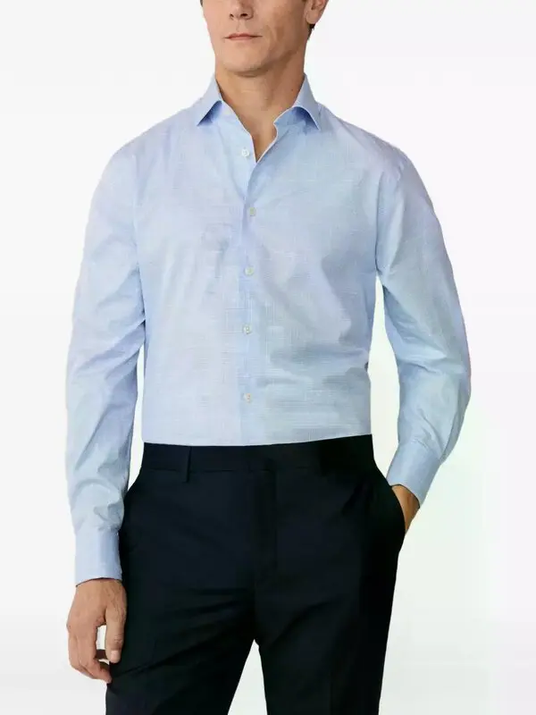 HACKETT LONDON Prince Of Wales Checked Shirt