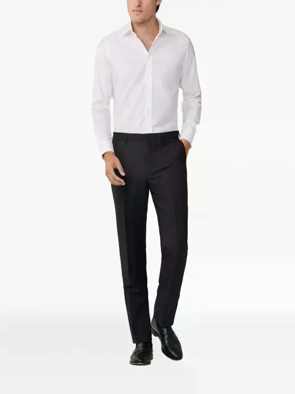 HACKETT LONDON Pressed-crease Tailored Trousers