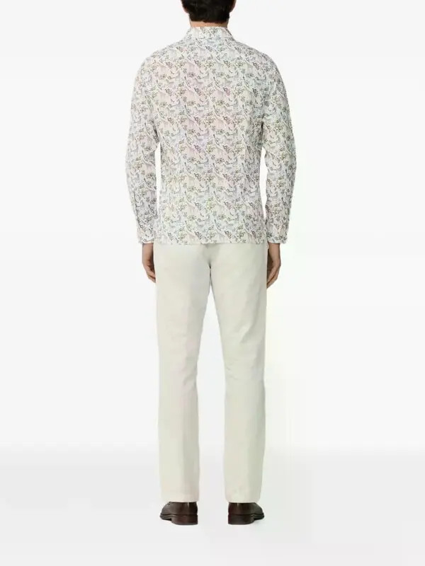 HACKETT LONDON Fauna-print Tailored-fit Shirt