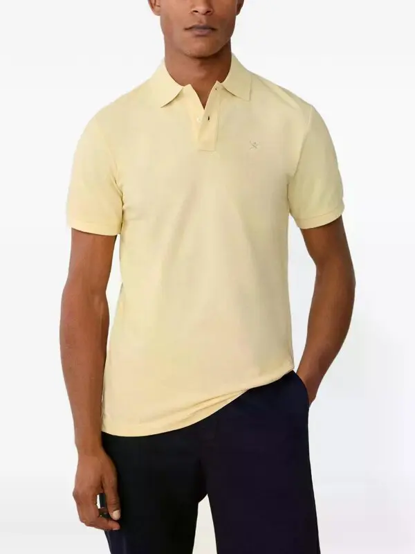 HACKETT LONDON Embroidered Slim-fit Polo Shirt