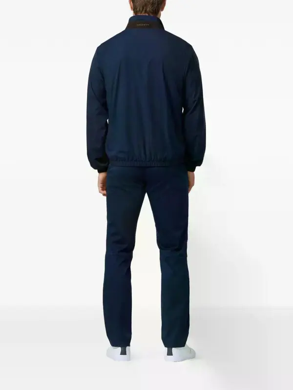 HACKETT LONDON Suede Detail Driver Blouson Jacket