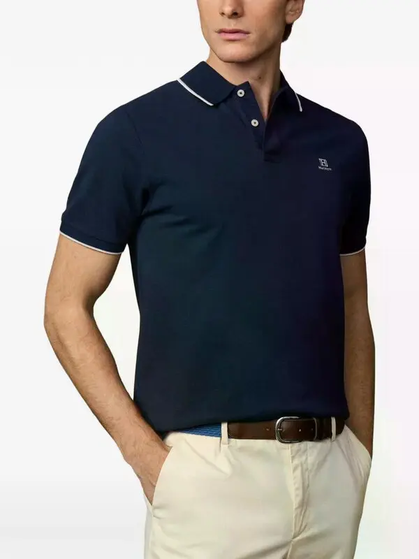 HACKETT LONDON Heritage H Tipped Polo Shirt