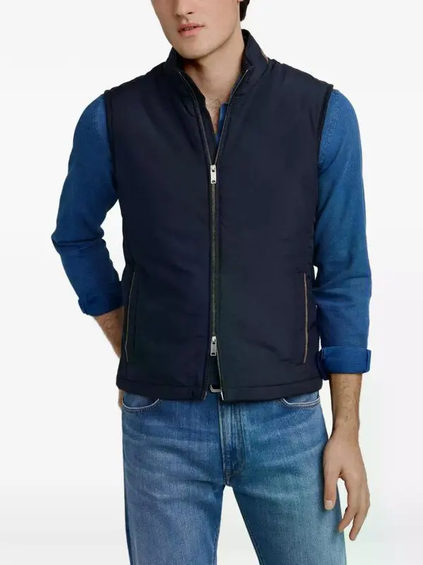 HACKETT LONDON Windsor Zip-up Gilet