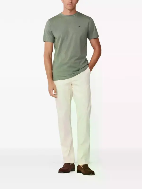 HACKETT LONDON Logo-embroidered Cotton T-shirt