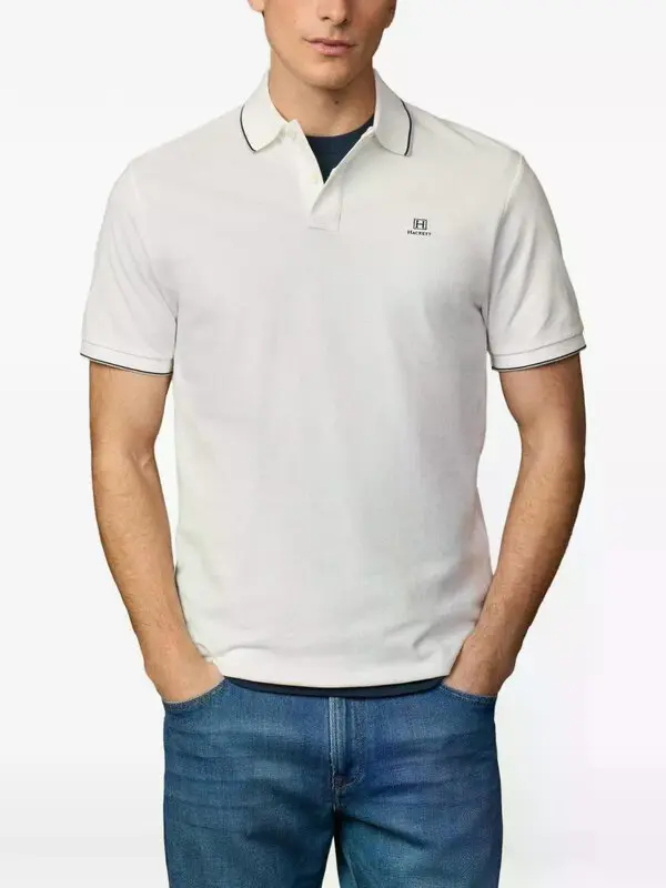 HACKETT LONDON Heritage H Tipped Polo Shirt