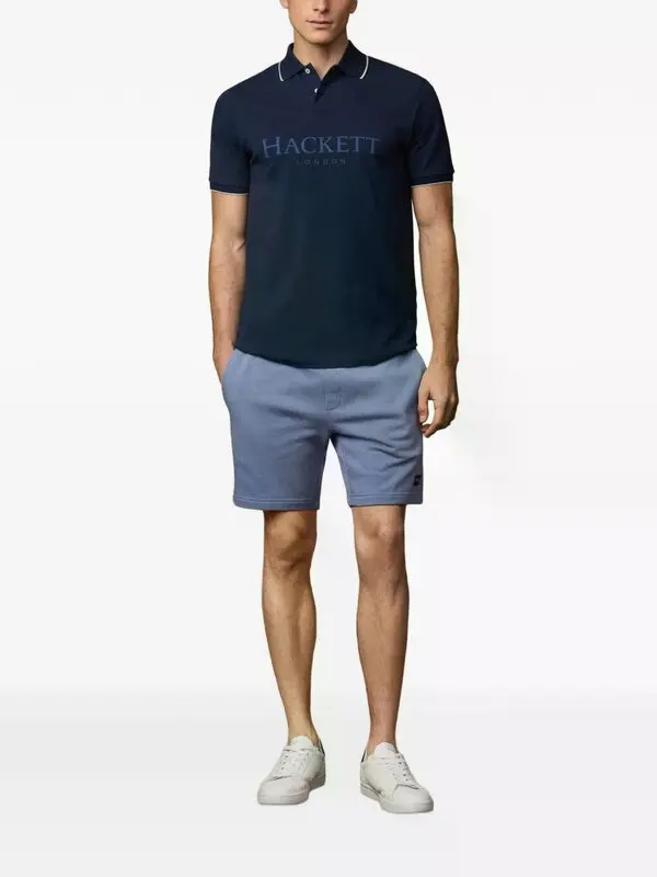HACKETT LONDON Logo-embroidered Polo Shirt