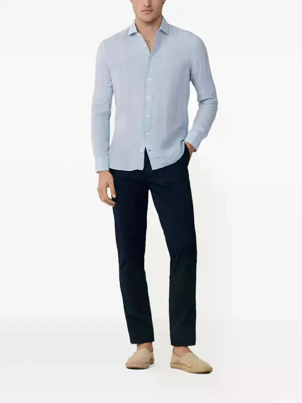 HACKETT LONDON Long-sleeve Buttoned Shirt
