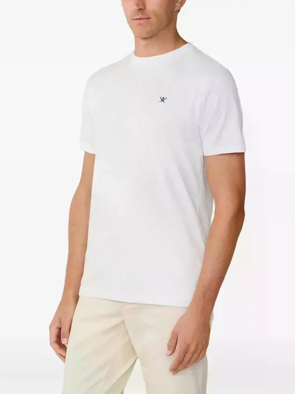 HACKETT LONDON Logo-embroidered T-shirt