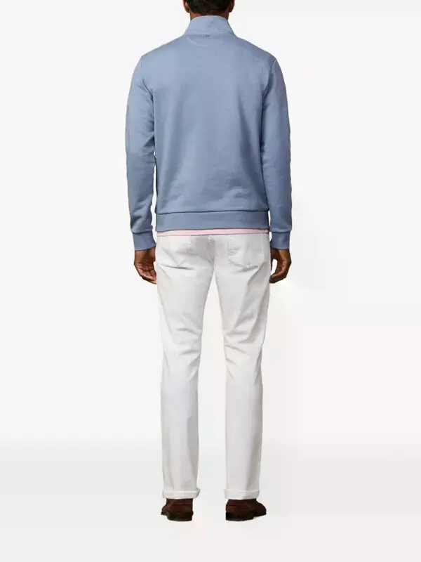 HACKETT LONDON Heritage Quarter-zip Sweater