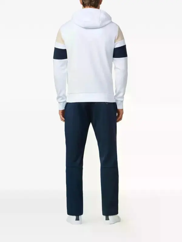 HACKETT LONDON Resort Stripe-detail Drawstring Hoodie