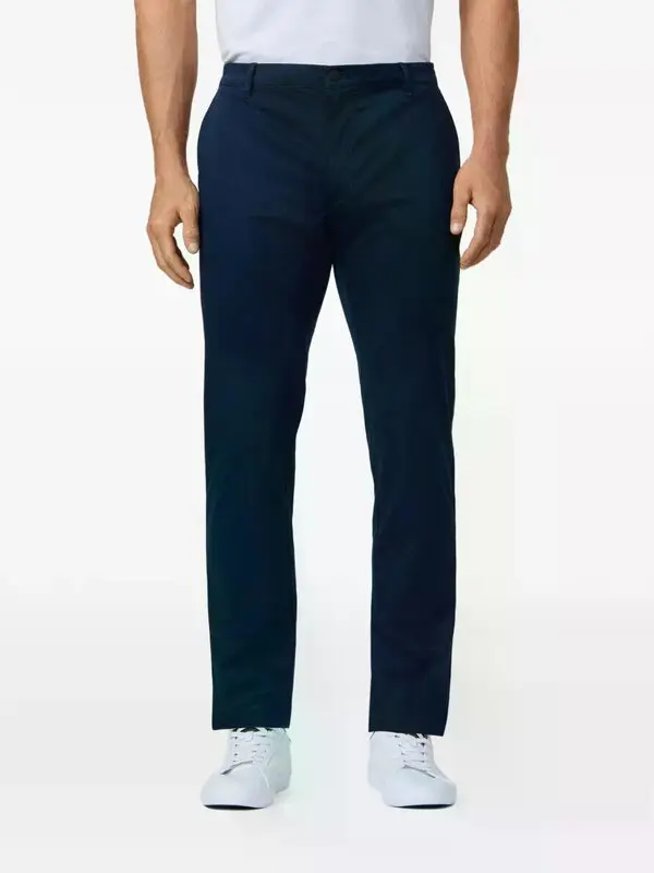 HACKETT LONDON Navy Slim Fit Commuter Trousers