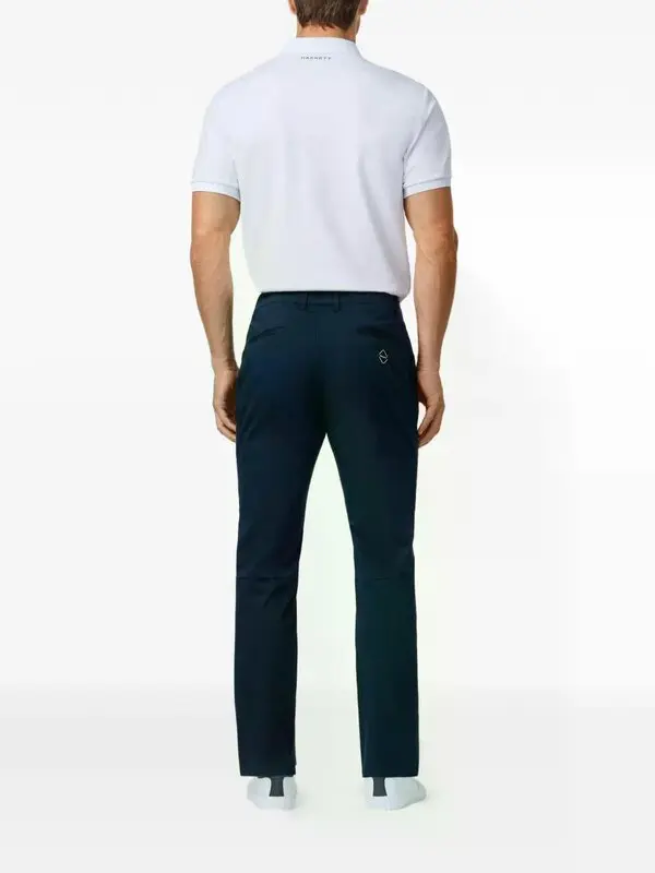 HACKETT LONDON Navy Slim Fit Commuter Trousers