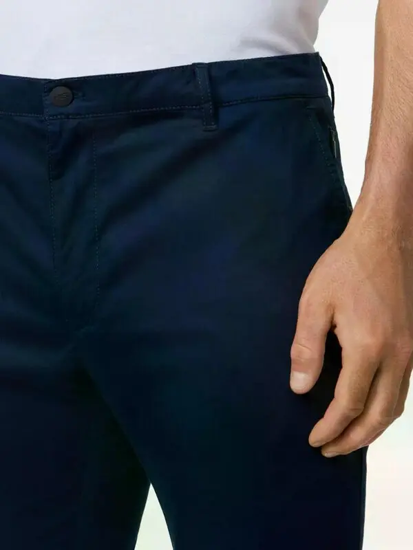 HACKETT LONDON Navy Slim Fit Commuter Trousers