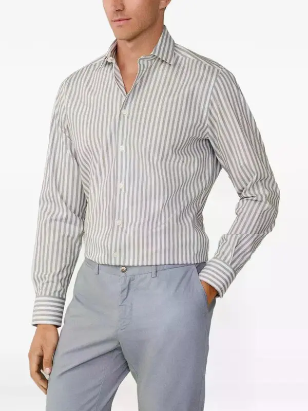 HACKETT LONDON Bengal Melange Stripe Shirt